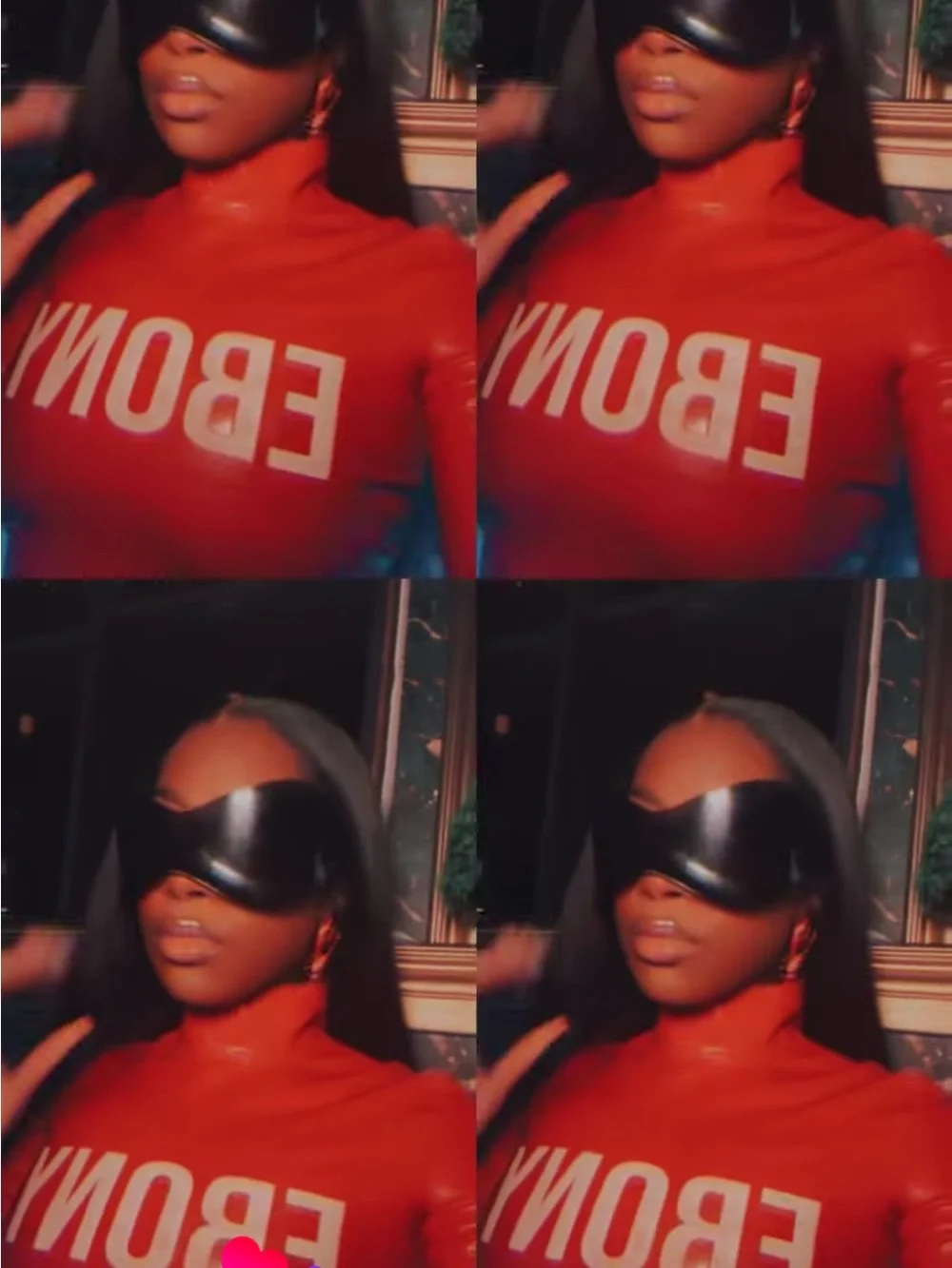 mowalola | Tops | Mowalola Red Latex Top | Poshmark